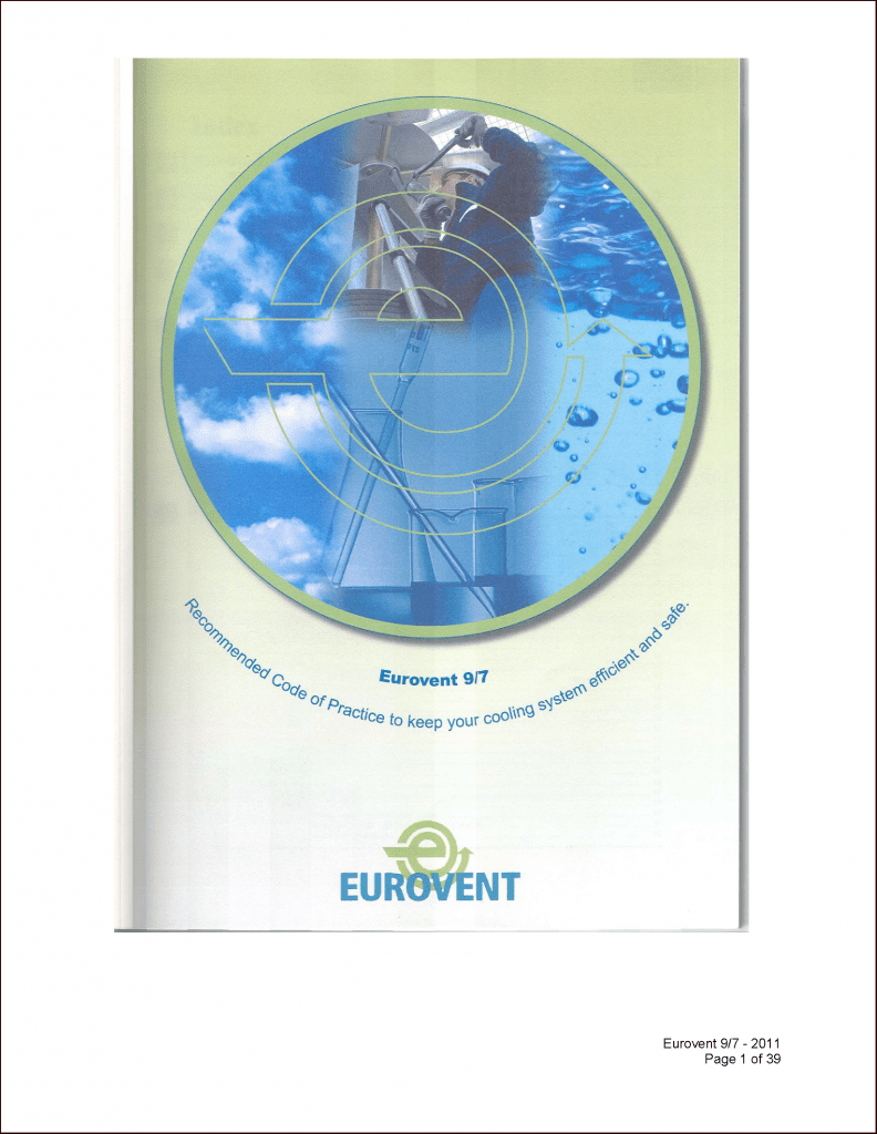 Eurovent 9/7: Recommendation to keep your cooling system efficient and ...