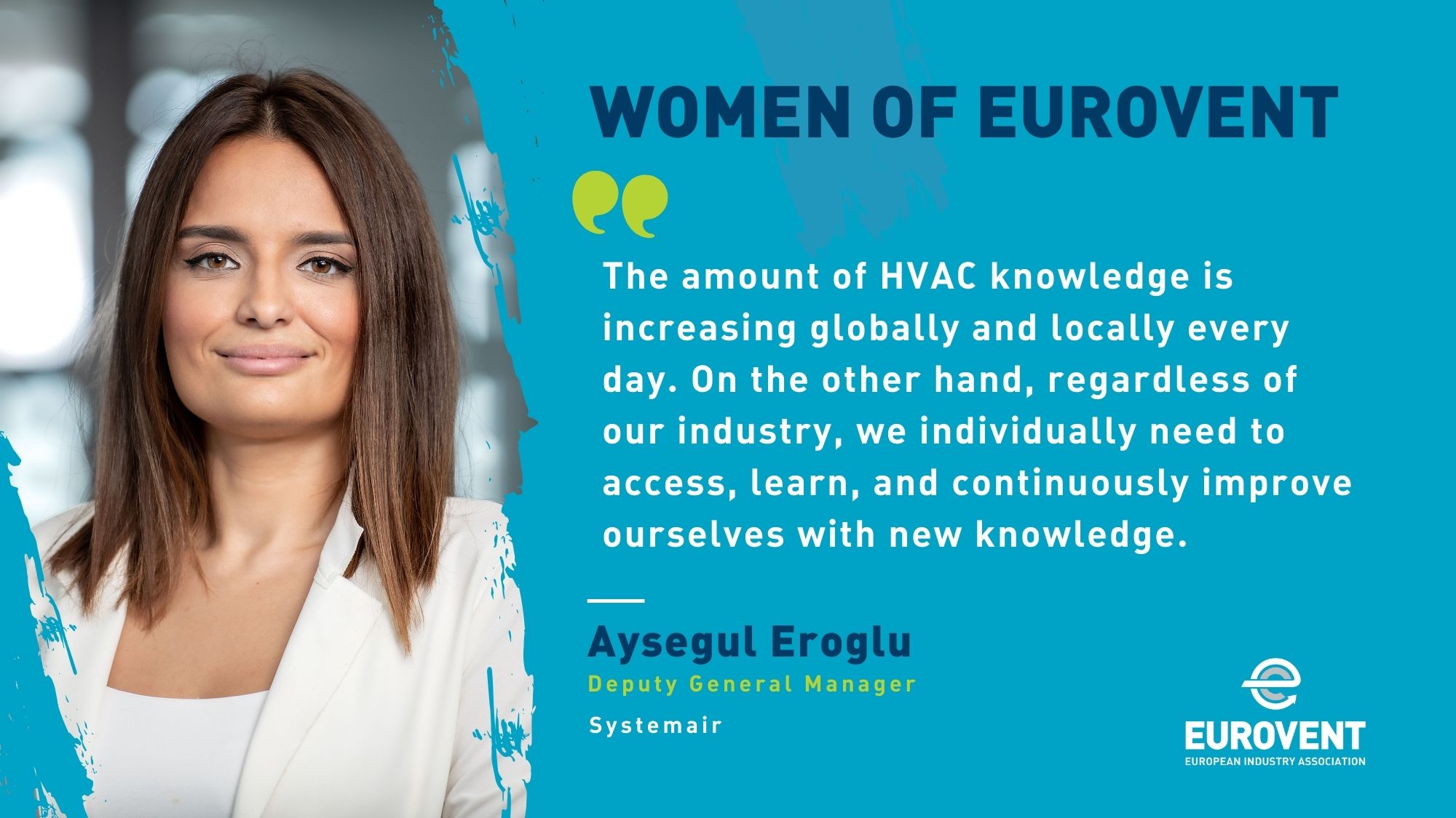 Women of Eurovent: Aysegul Eroglu - Eurovent