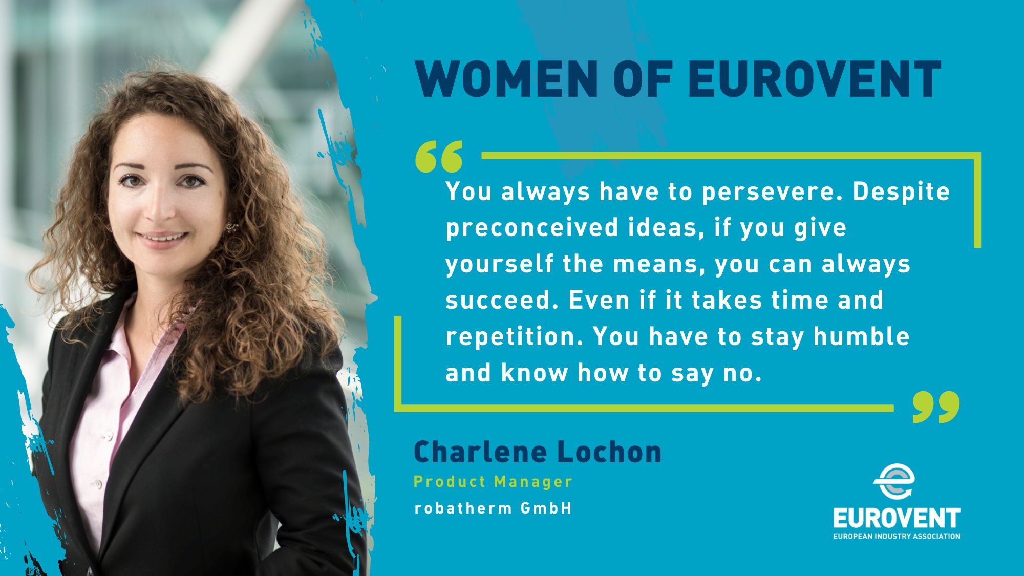 Women of Eurovent: Charlene Lochon - Eurovent