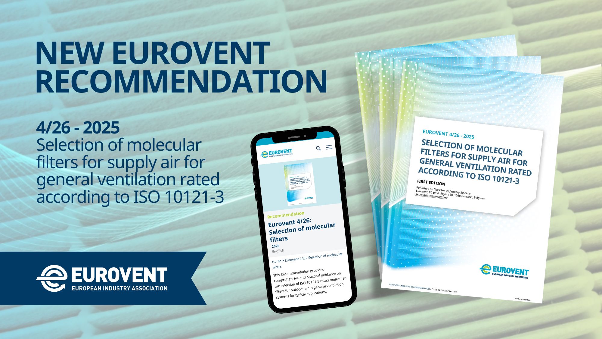 Recommendation on selection of molecular filters - Eurovent